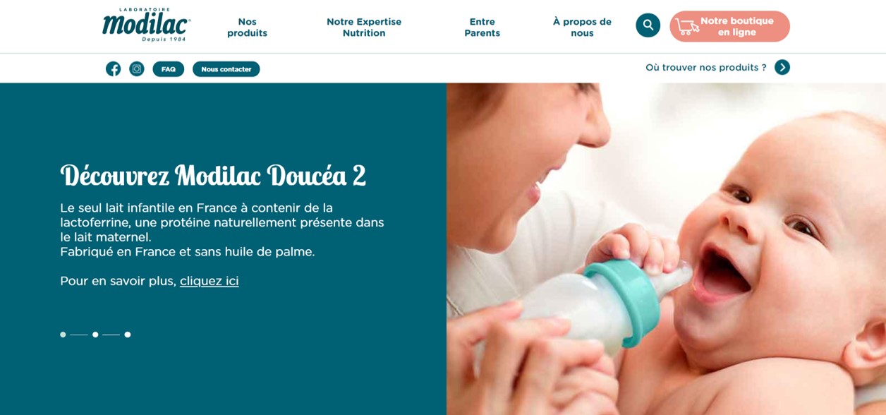 LABORATOIRE MODILAC, UNE NOUVELLE PLATEFORME DE MARQUE